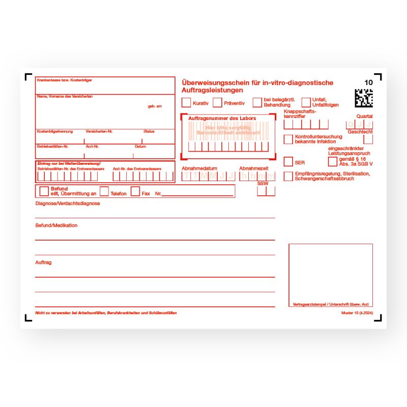 Muster 55 - Beschein. schwerw. chronischer Erkrankung