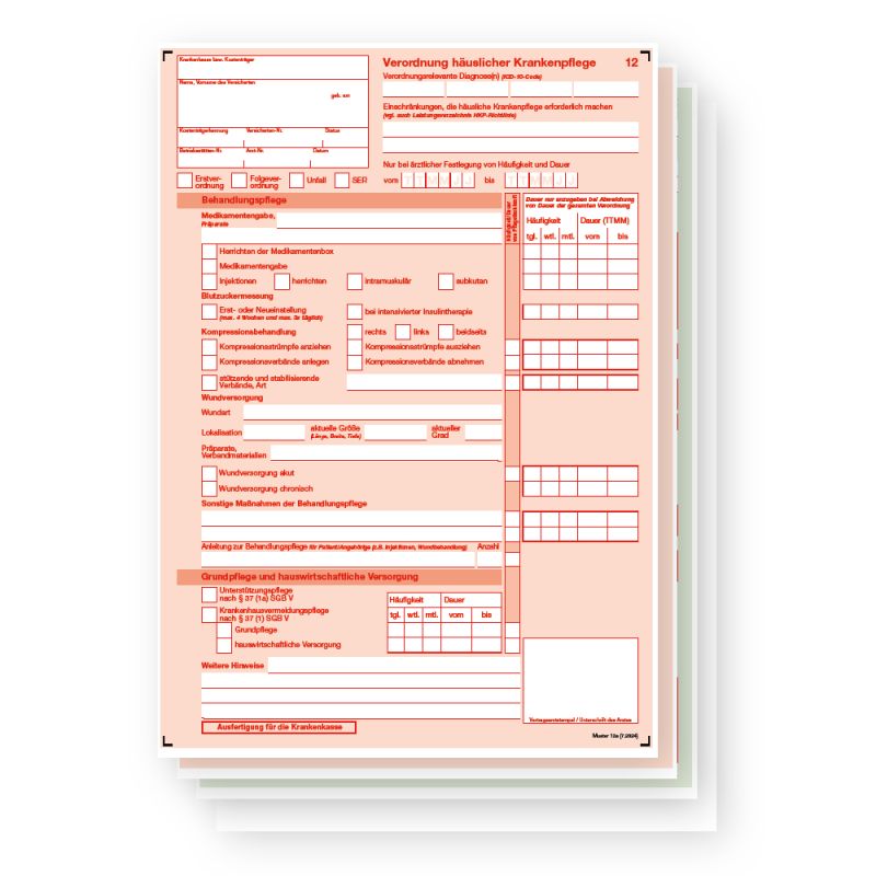 Muster 55 - Beschein. schwerw. chronischer Erkrankung